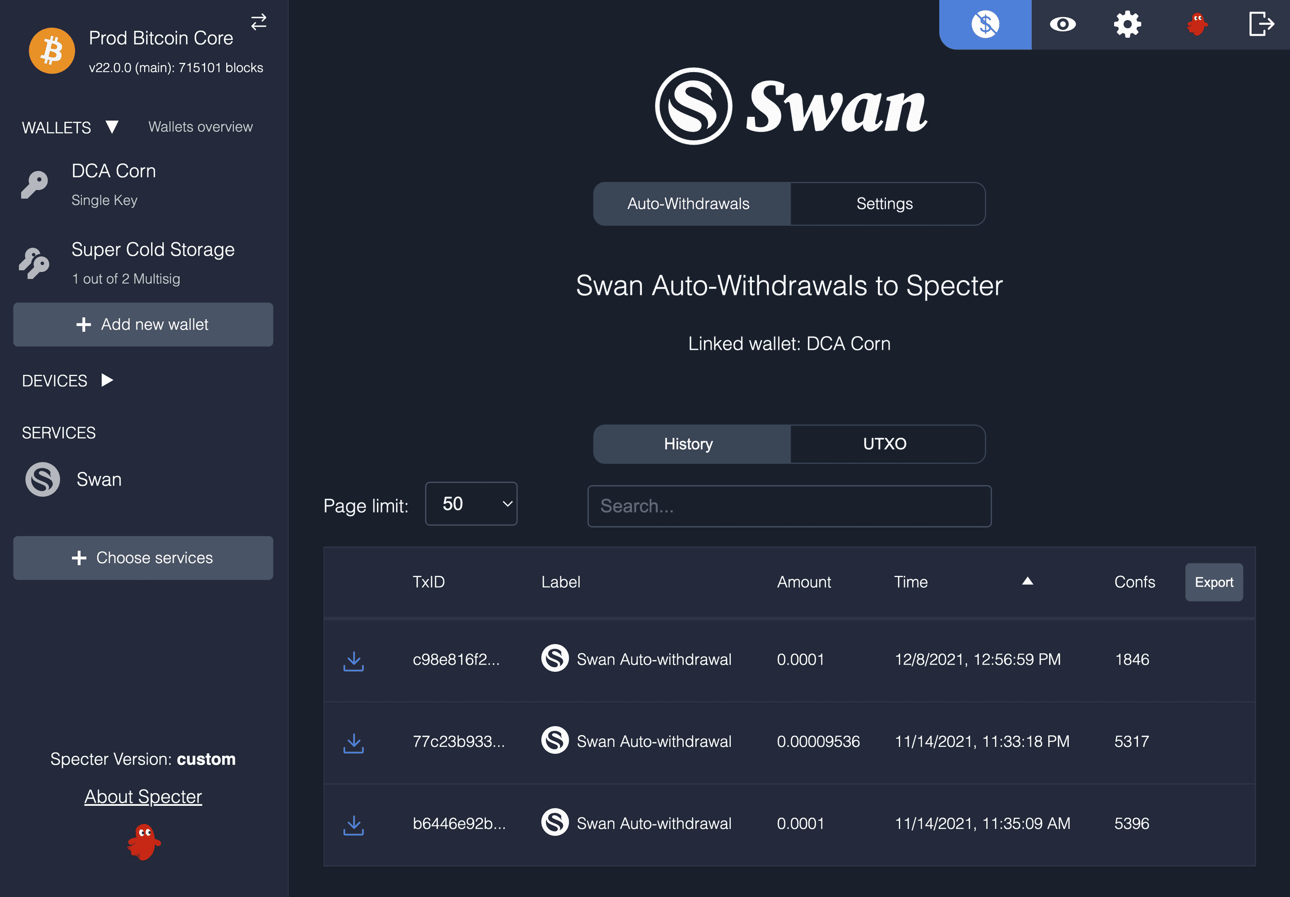 Swan API - Swan Bitcoin