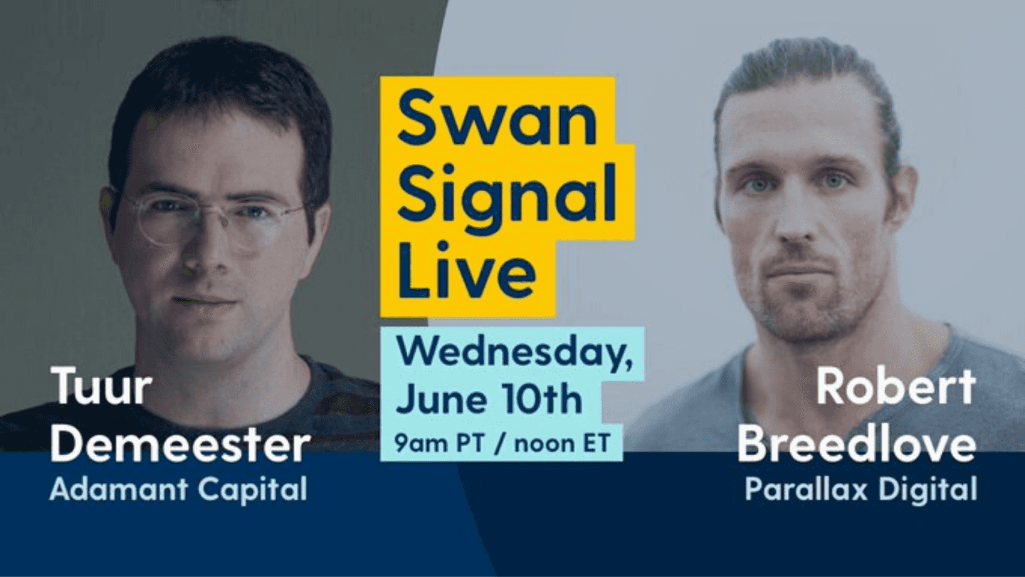 Brady Swenson - Swan Bitcoin